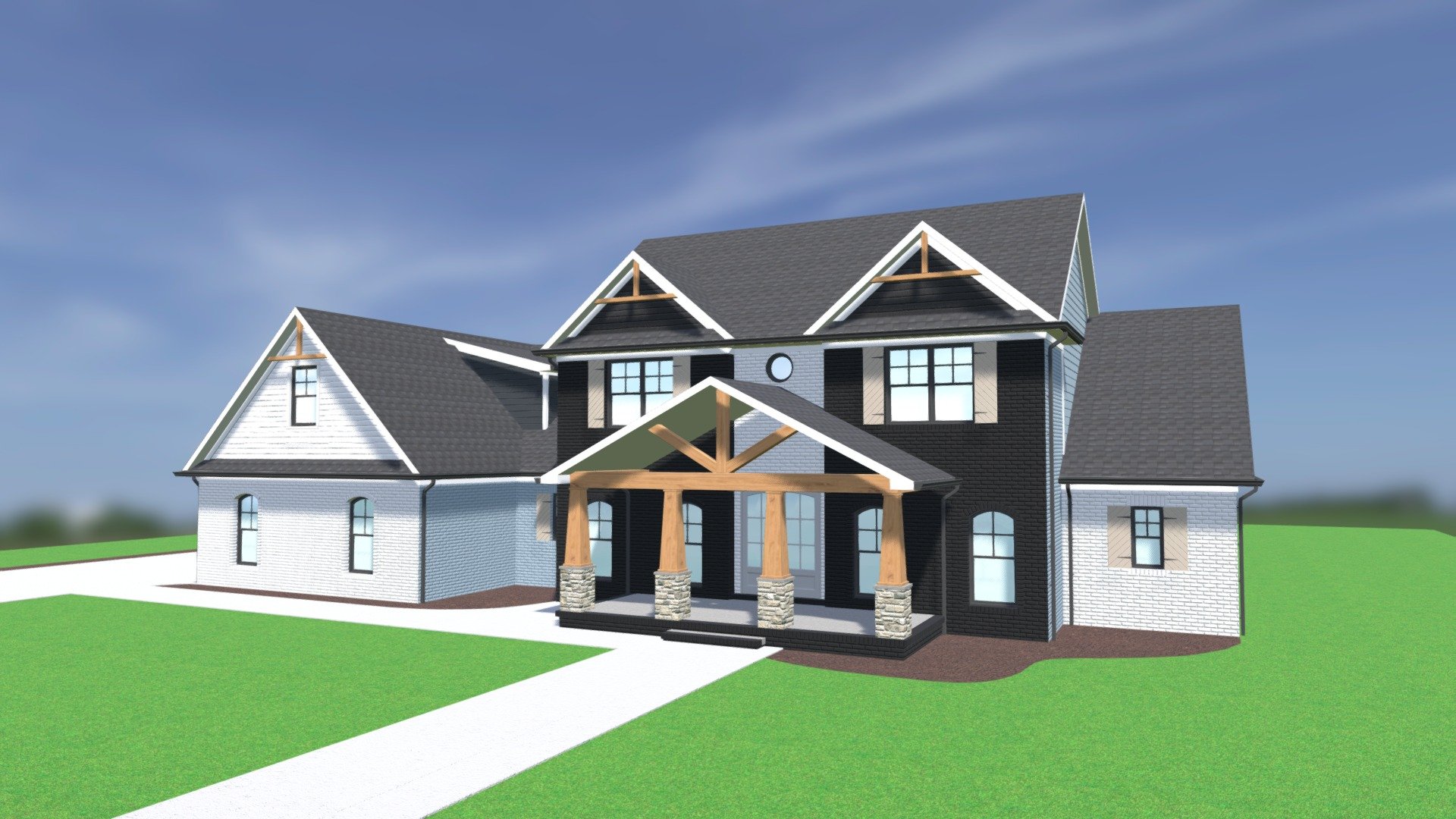 Savanah - 360 spin model of 3D house - 3D model by Render3DQuick ...