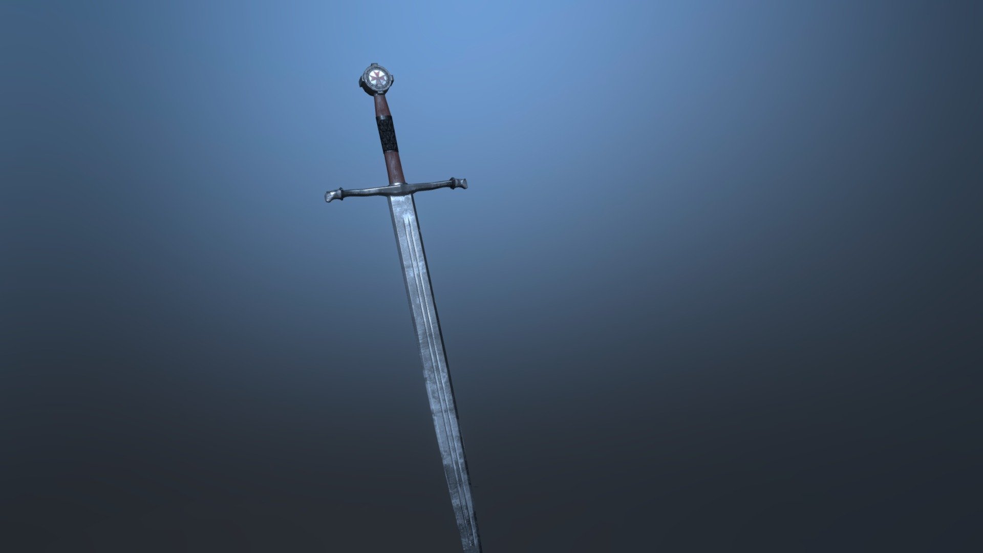 Templars Sword - Buy Royalty Free 3D model by chrisheslinga [83f5eac ...