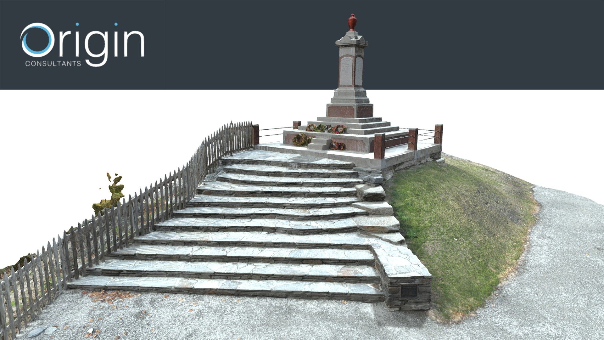 Arrowtown War Memorial - 3D model by Origin_Consultants ...
