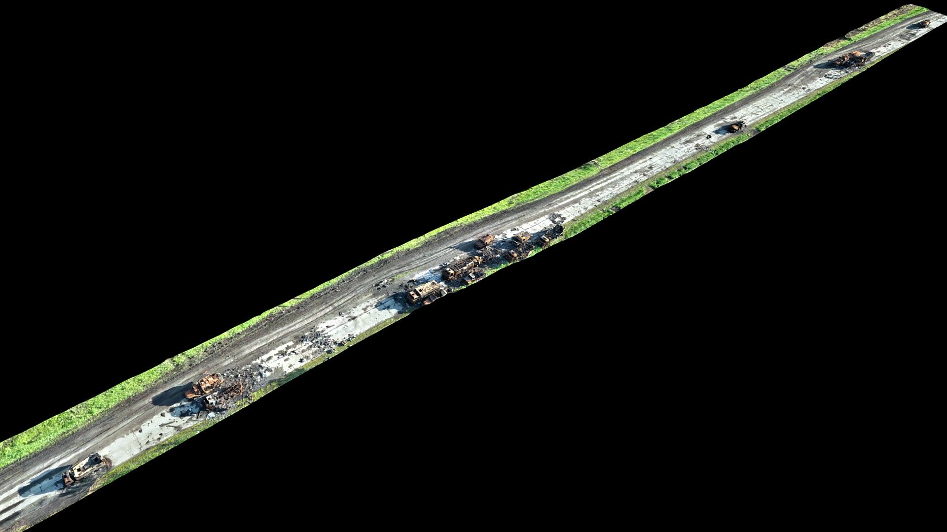 Russian column destroyed, Kharkiv Ukraine - 3D model by LibanCiel ...