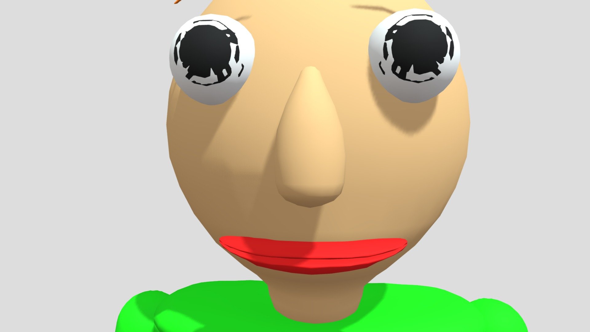 Baldi - Download Free 3D model by Peppino fnaf pizza tower (@Pingufan ...