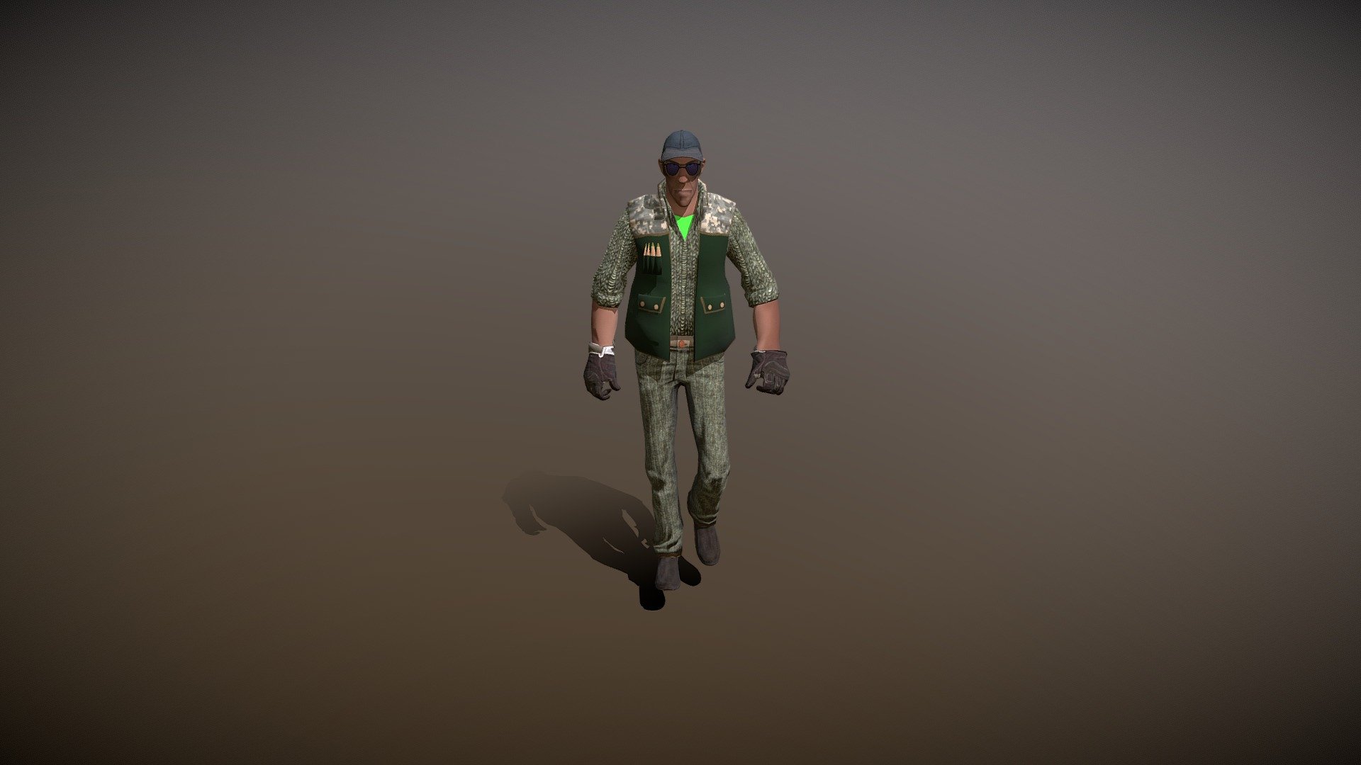 Ex Sniper Guy - Animated - Download Free 3D model by tonyflanagan ...