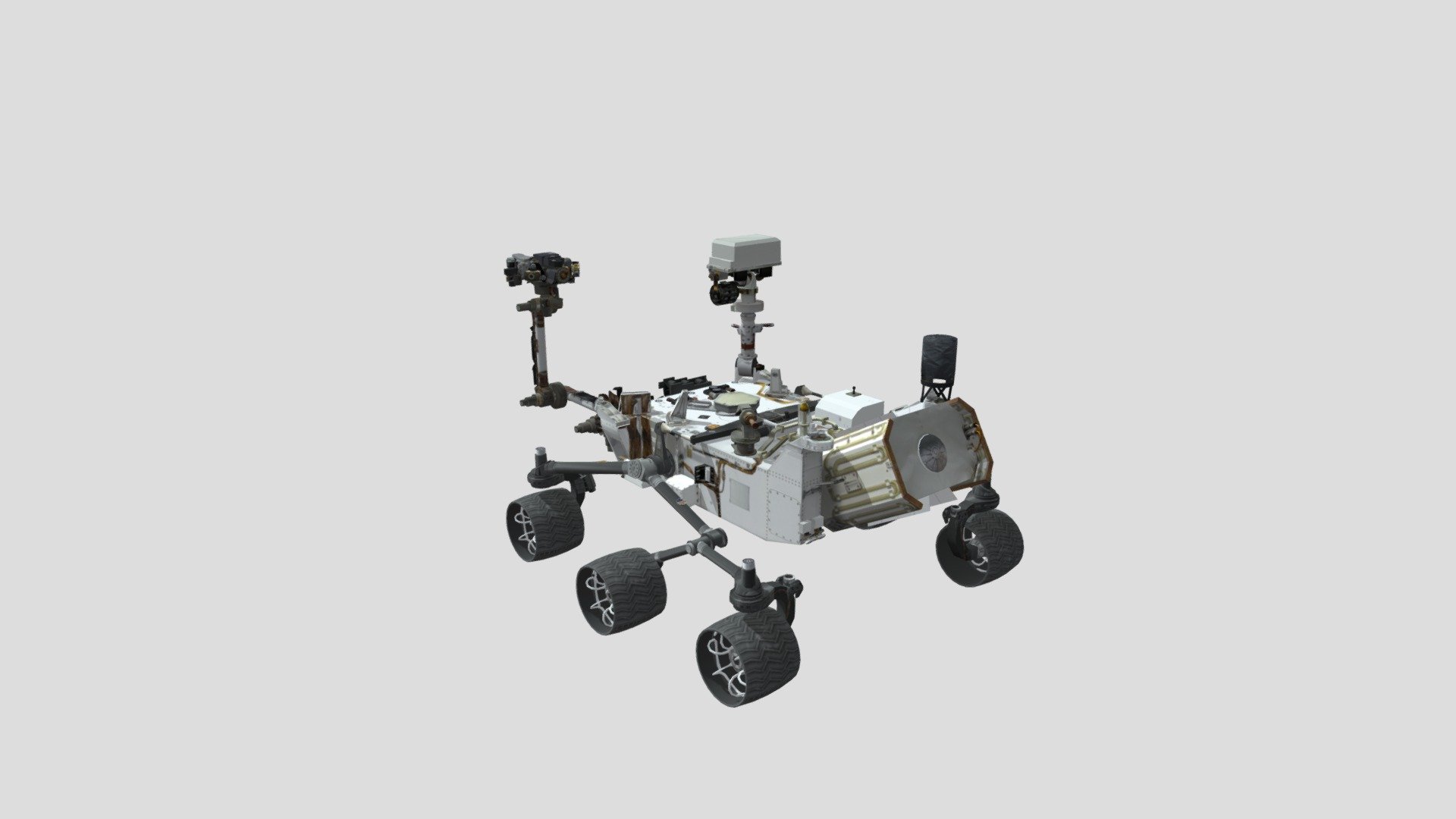 Mars Curiosity Rover - Download Free 3D model by seriousmask [83fb7c6 ...
