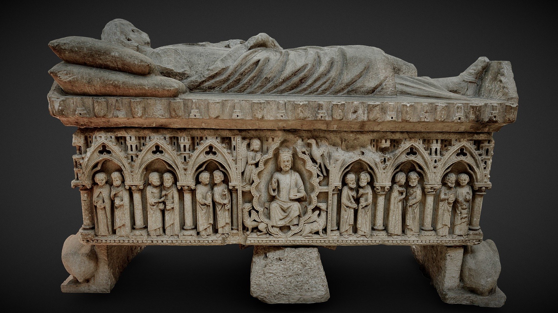 Sepulcro 1, Téllez de Meneses - 3D model by Zoilo (@iliedom) [83fcca7 ...