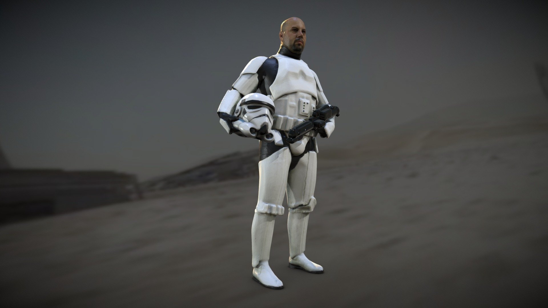 Star Wars - Stormtrooper - 3D model by lafactoria3d [83fe37a] - Sketchfab