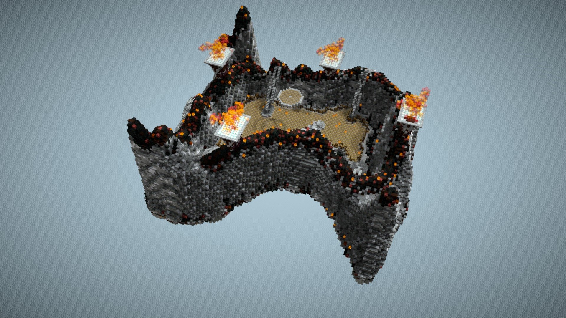 PVP Arena fire V20 [2/6] - Buy Royalty Free 3D model by Snouzuless||SBR ...