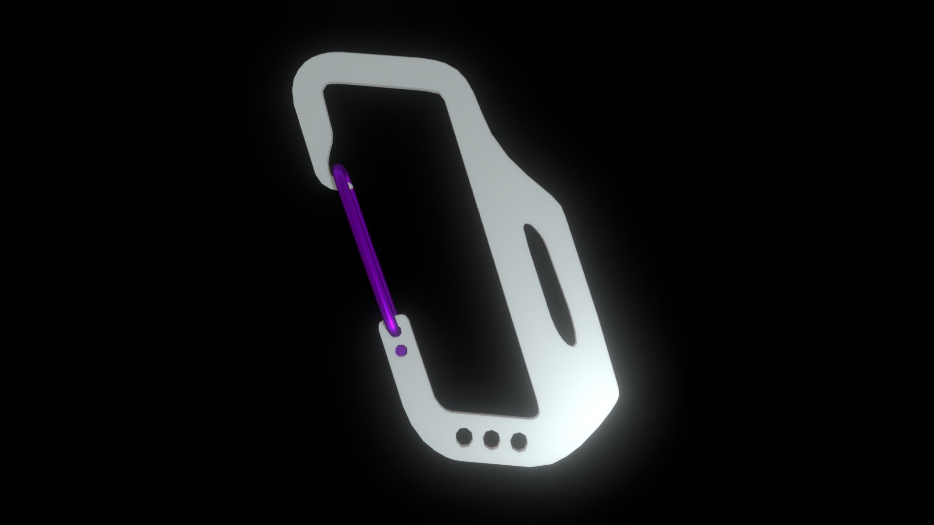 Simple carabiner - Download Free 3D model by marq (@marqtherefore ...