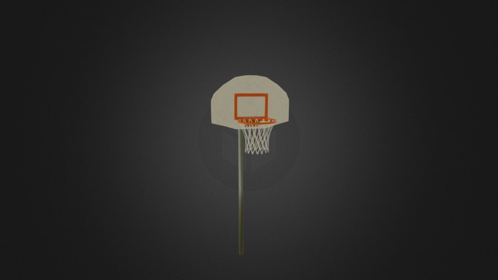 Outdoor Basketball Hoop - 3D model by Darrell Branch (@OpenFuse ...