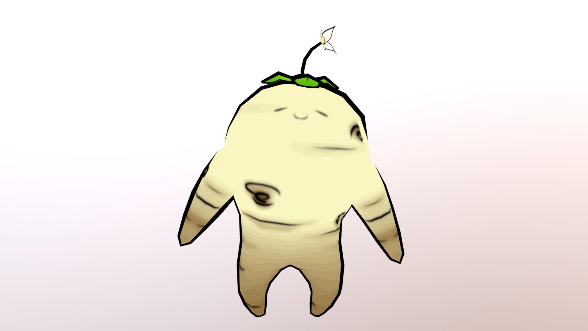 Turnip Spirit - Download Free 3D model by tranb95 [83ff919] - Sketchfab
