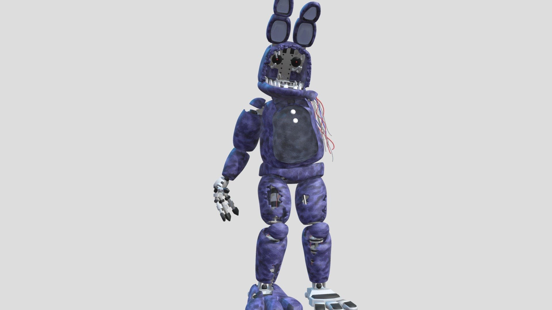 Withered Bonnie - Download Free 3D model by abarria.sj [8400a29 ...