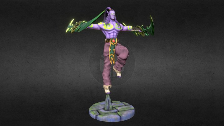Illidan 3D models - Sketchfab