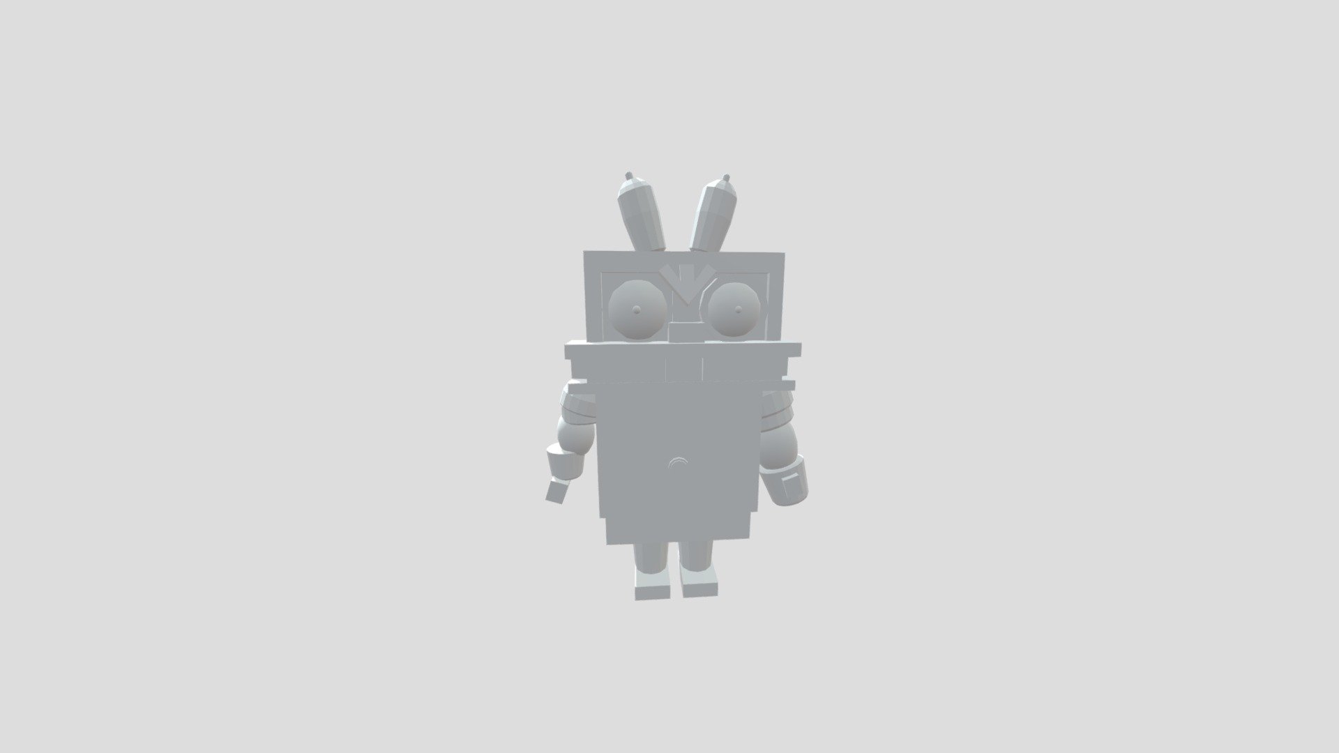 AРОБОТ ЗАЯЦ - 3D model by mempupok [8401b97] - Sketchfab