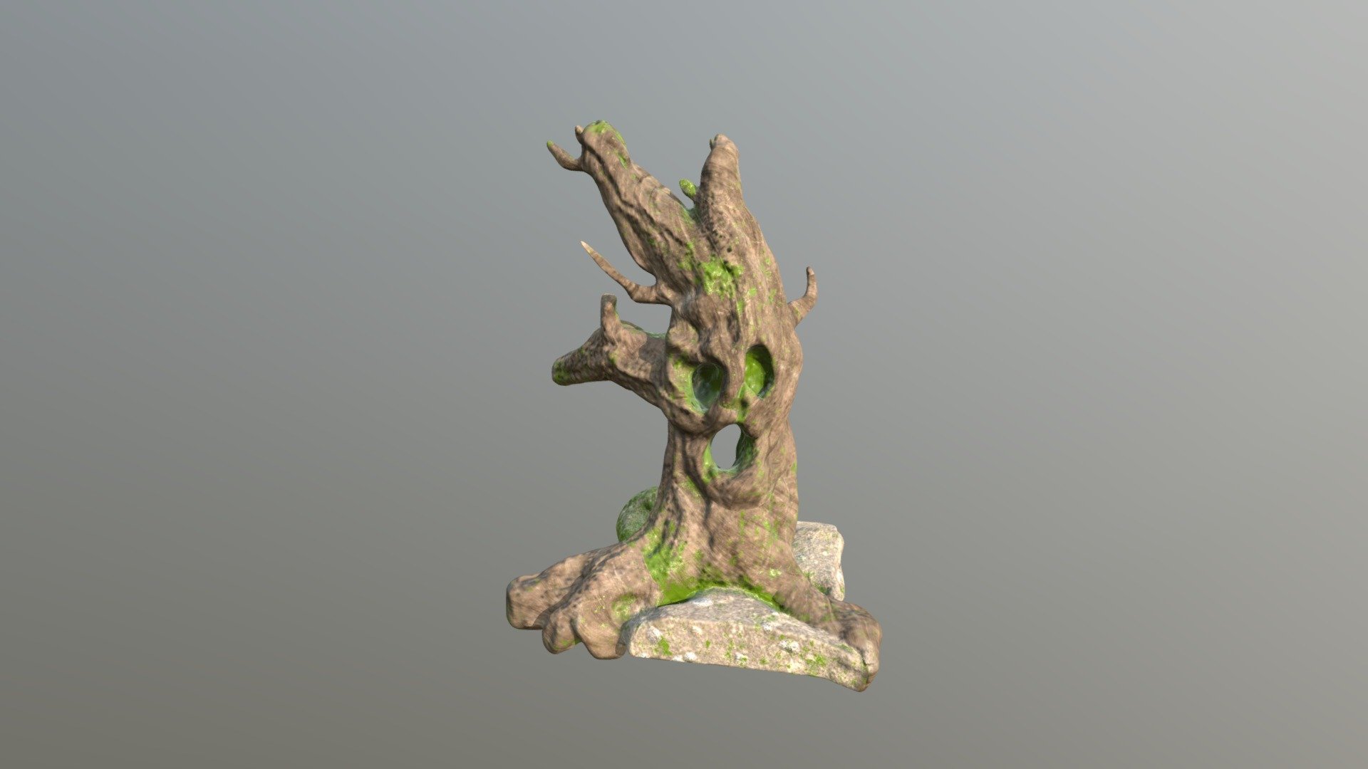 Spooky Tree - 3D model by Jacablob [8402e2c] - Sketchfab