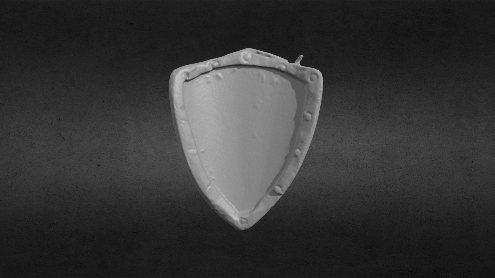 3D Scanned Miniature Shield B (Preview) - 3D model by ideabeans ...