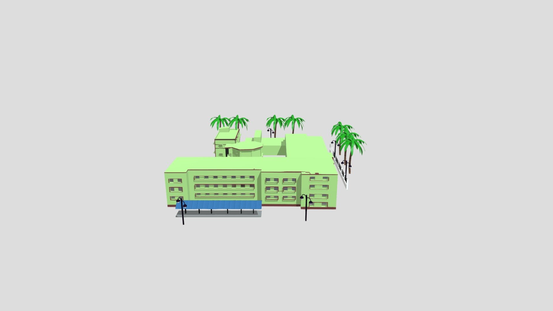Humanities Building and LAW - 3D model by soumitra_das [8404583 ...