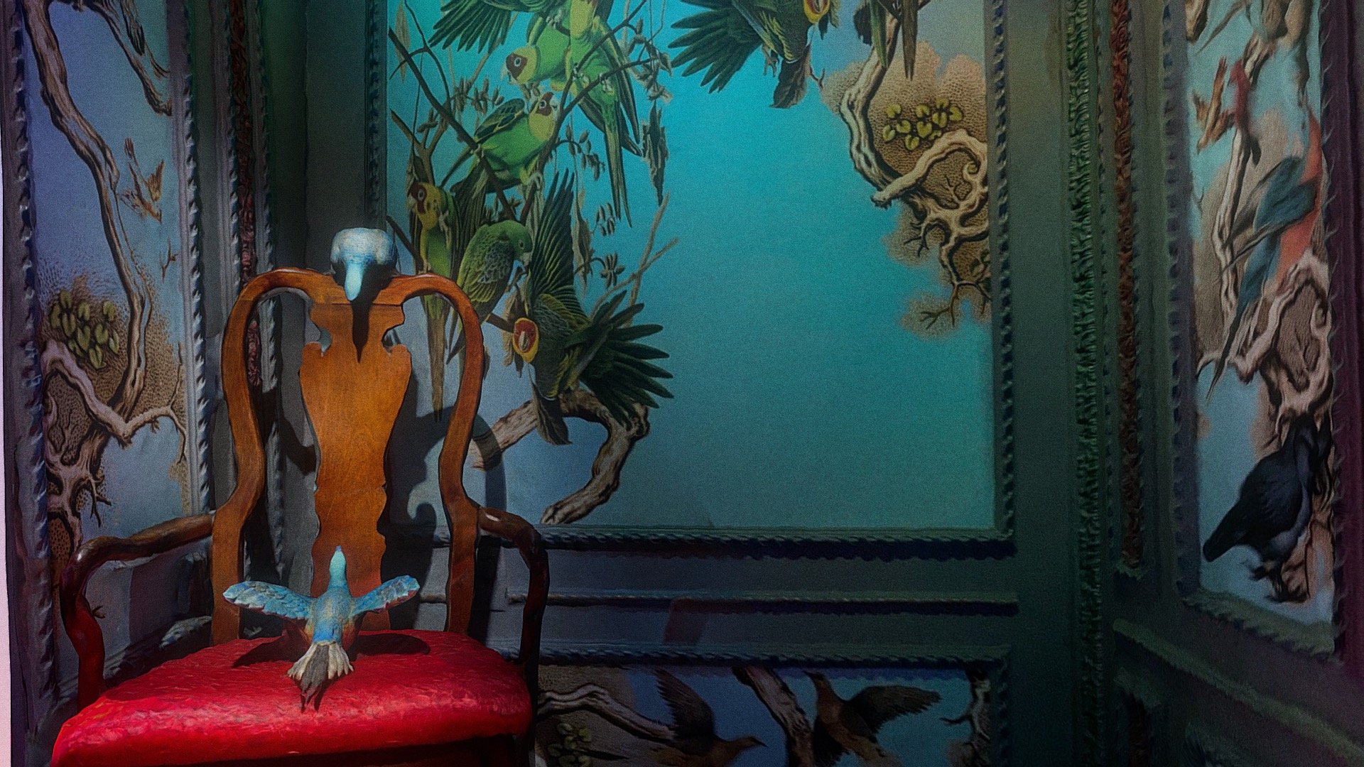 Day 050: Parrot Mural - Buy Royalty Free 3D model by uttamg911 [84060af ...