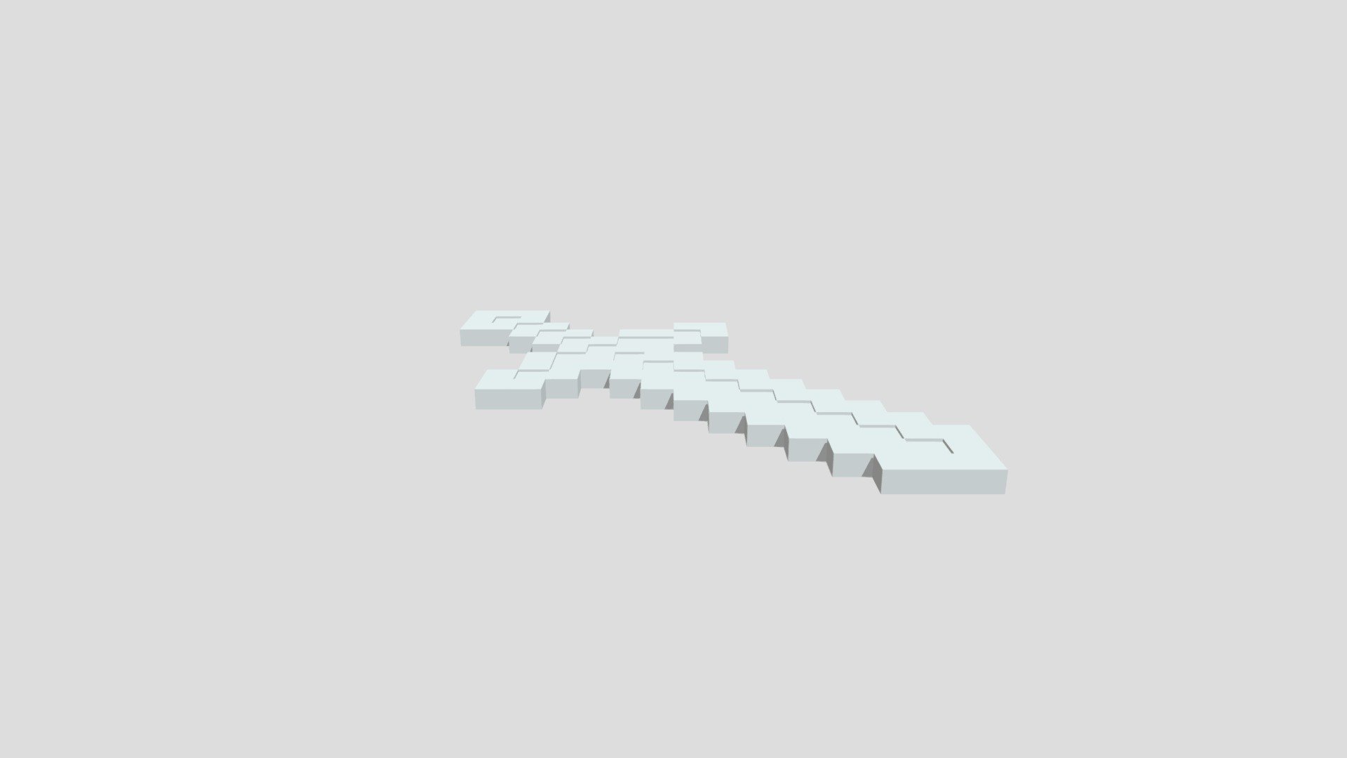 Sword Minecraft - Download Free 3D model by 1057023 [84066bc] - Sketchfab