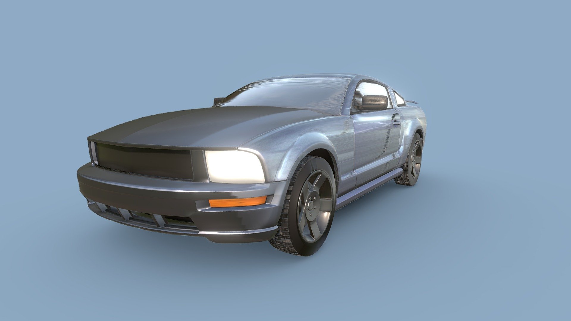 Mustang - 3D model by JuanNeira [8406b1b] - Sketchfab
