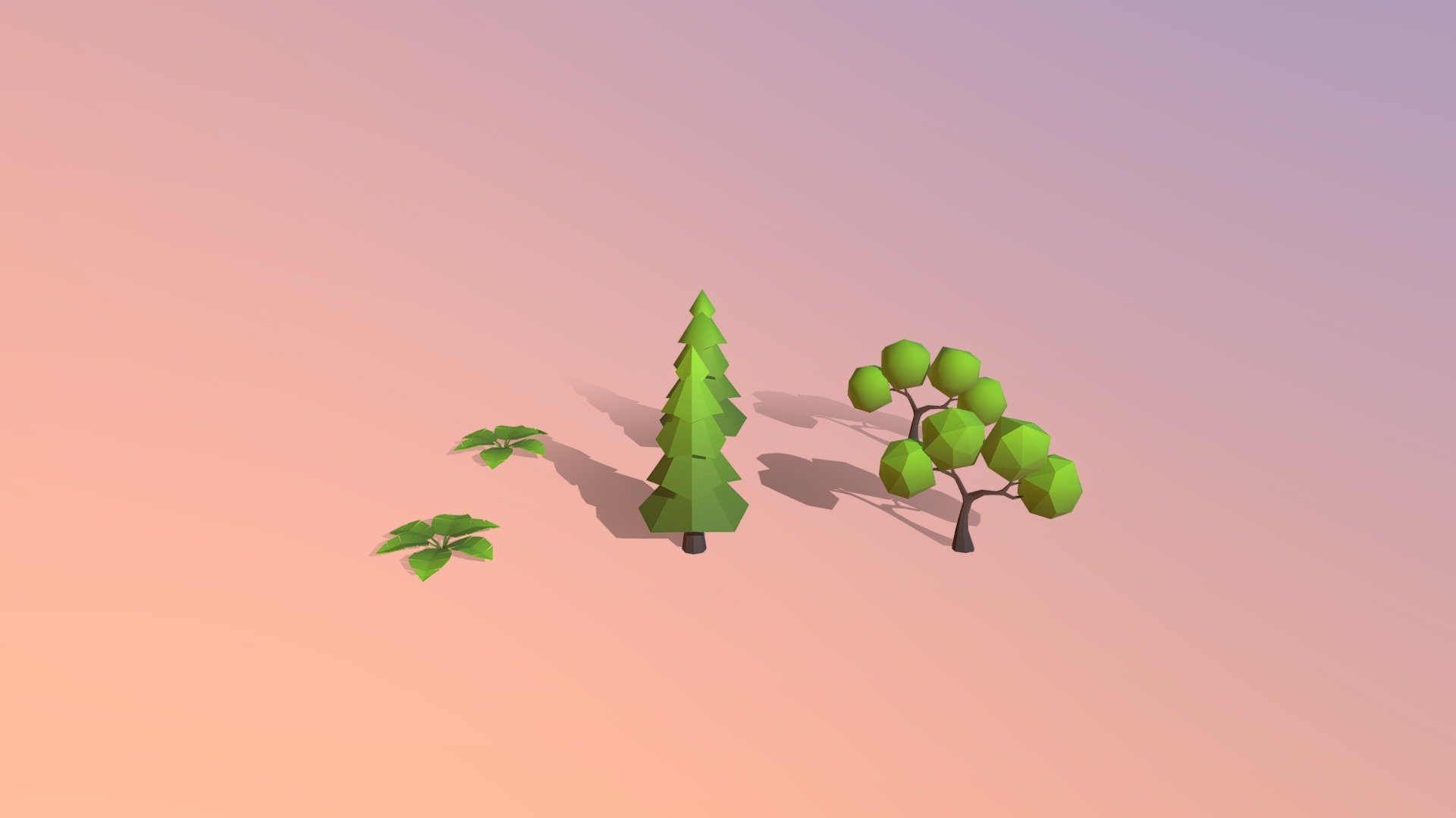 Trees & Plants - 3D model by Xin_0904 [84072b0] - Sketchfab