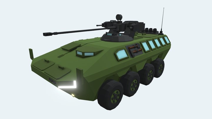Apc-vehicle 3D models - Sketchfab