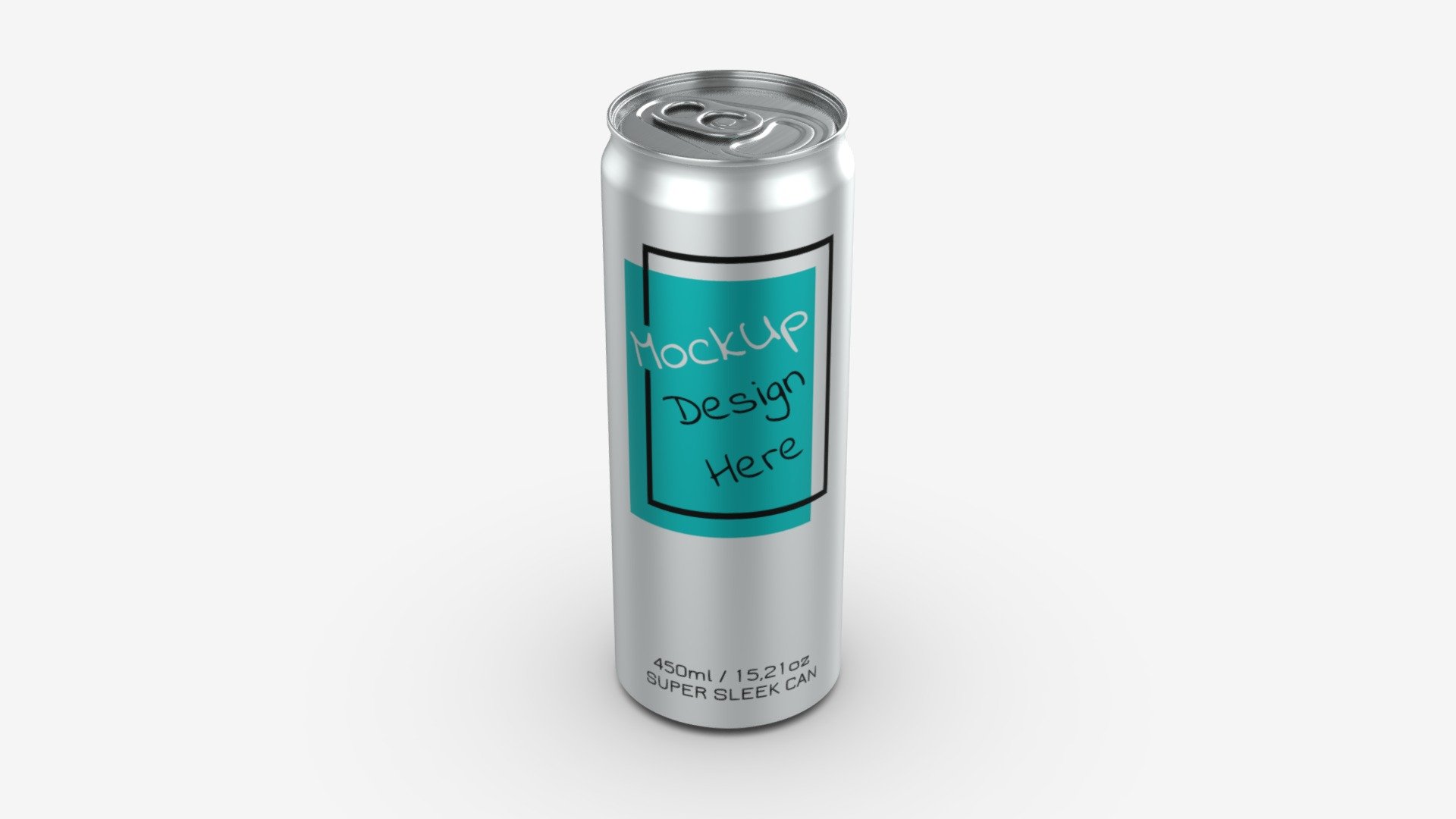 Super sleek beverage can 450 ml 15.21 oz - Buy Royalty Free 3D model by ...