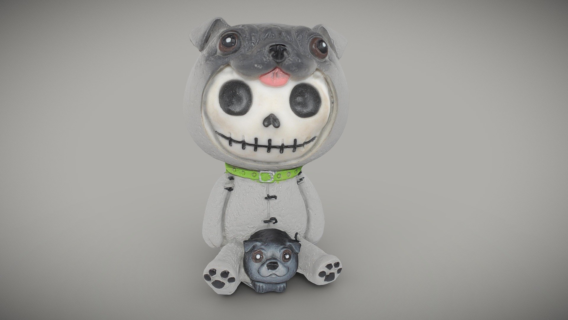skeleton Pug REMASTERED - Download Free 3D model by mrfunnysheep ...