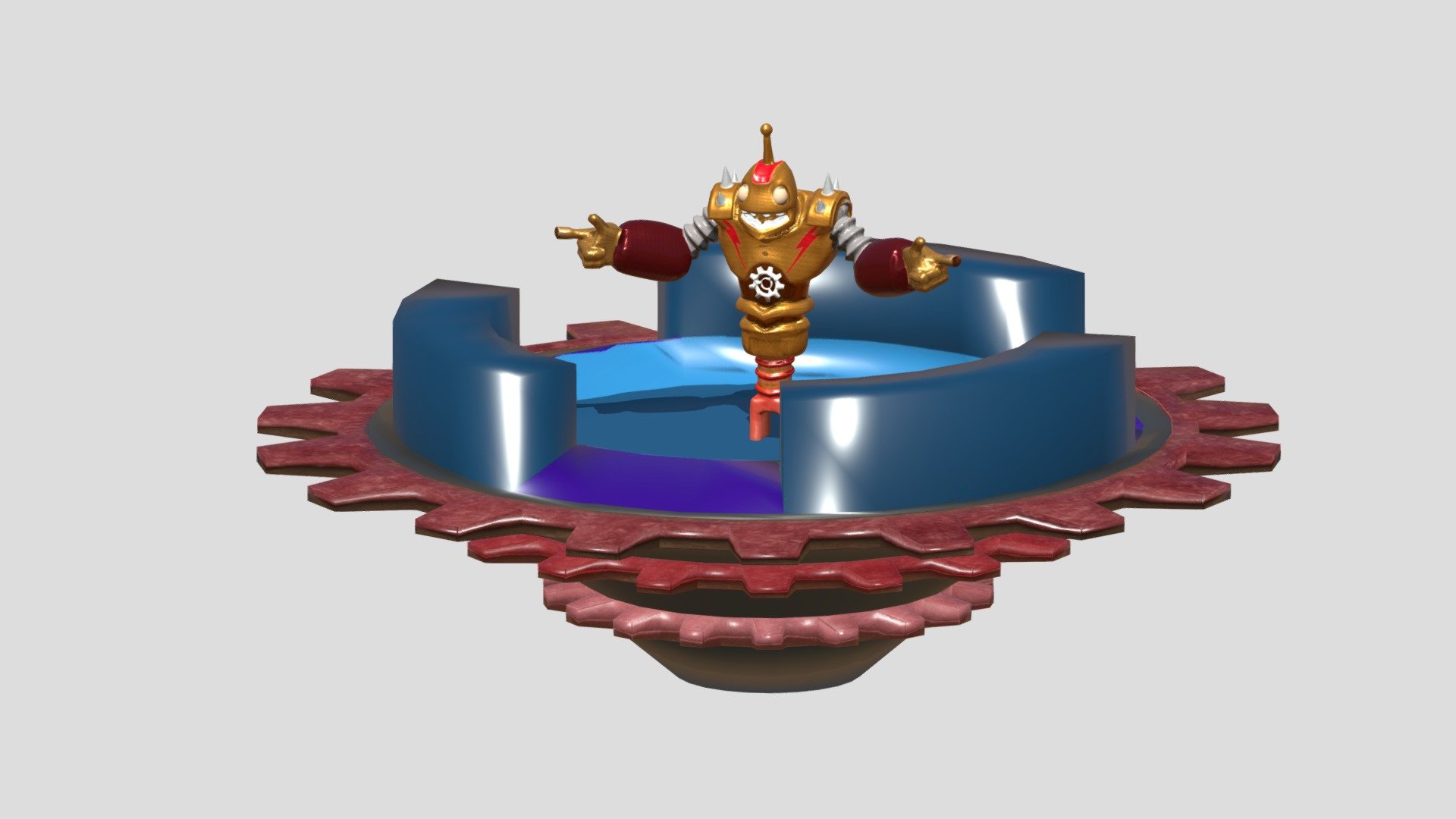 Storm-Robot_Skylanders - 3D model by victorako [8409764] - Sketchfab