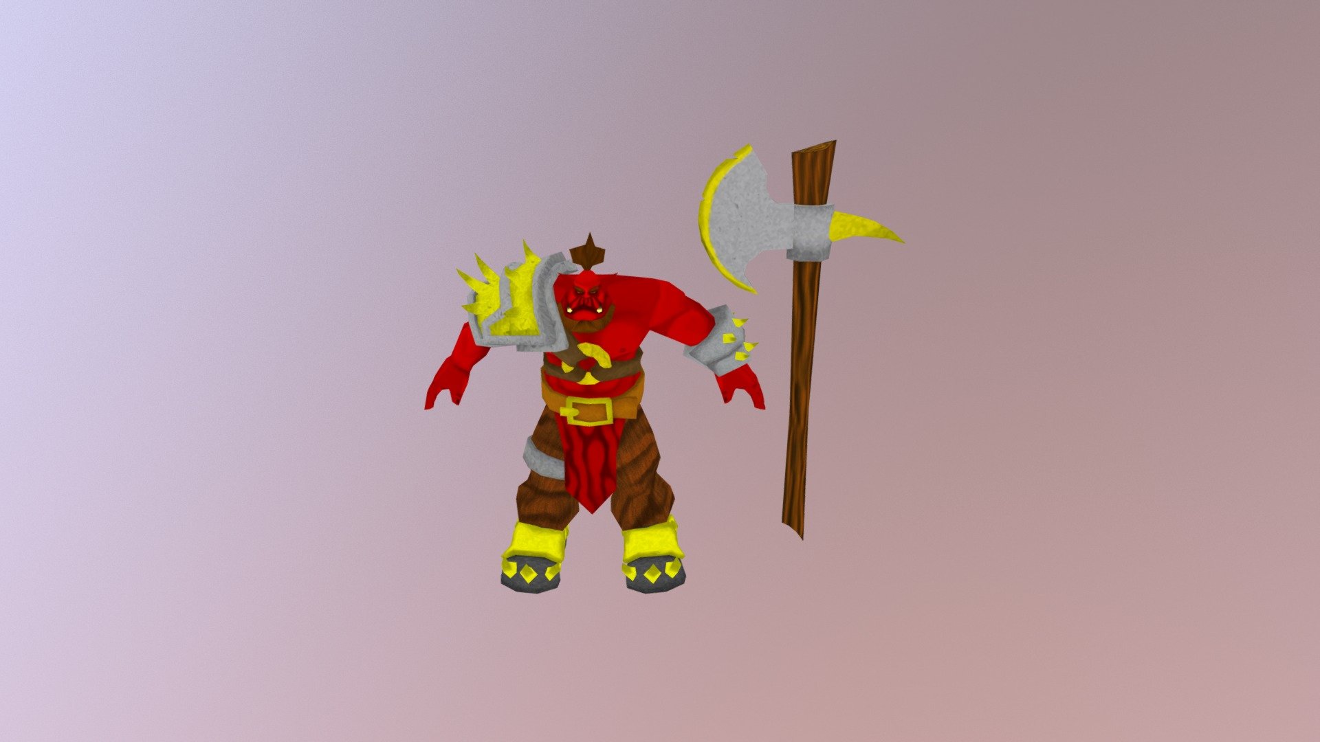 Orc Complete - 3D model by samcass98 [840a572] - Sketchfab