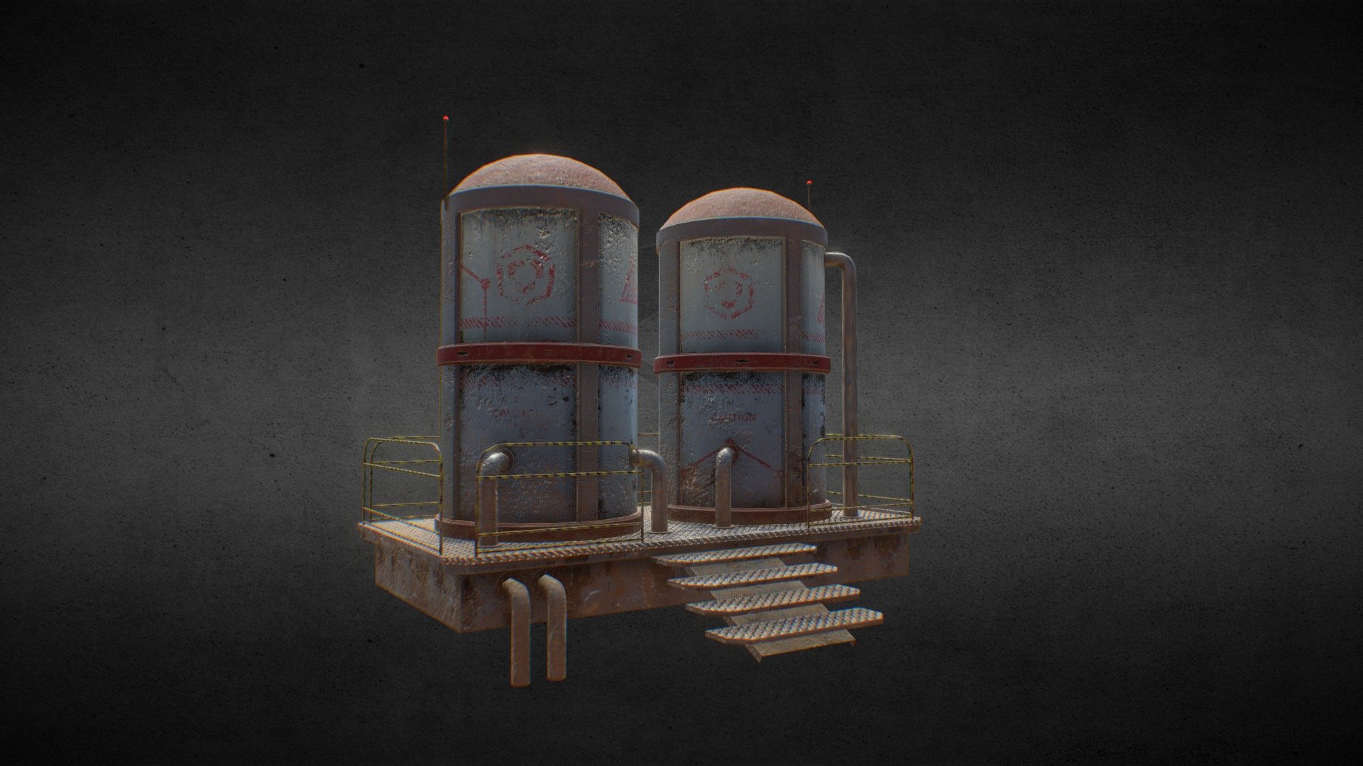 Oxygen Generator - 3D model by ghosty3d [840ae35] - Sketchfab