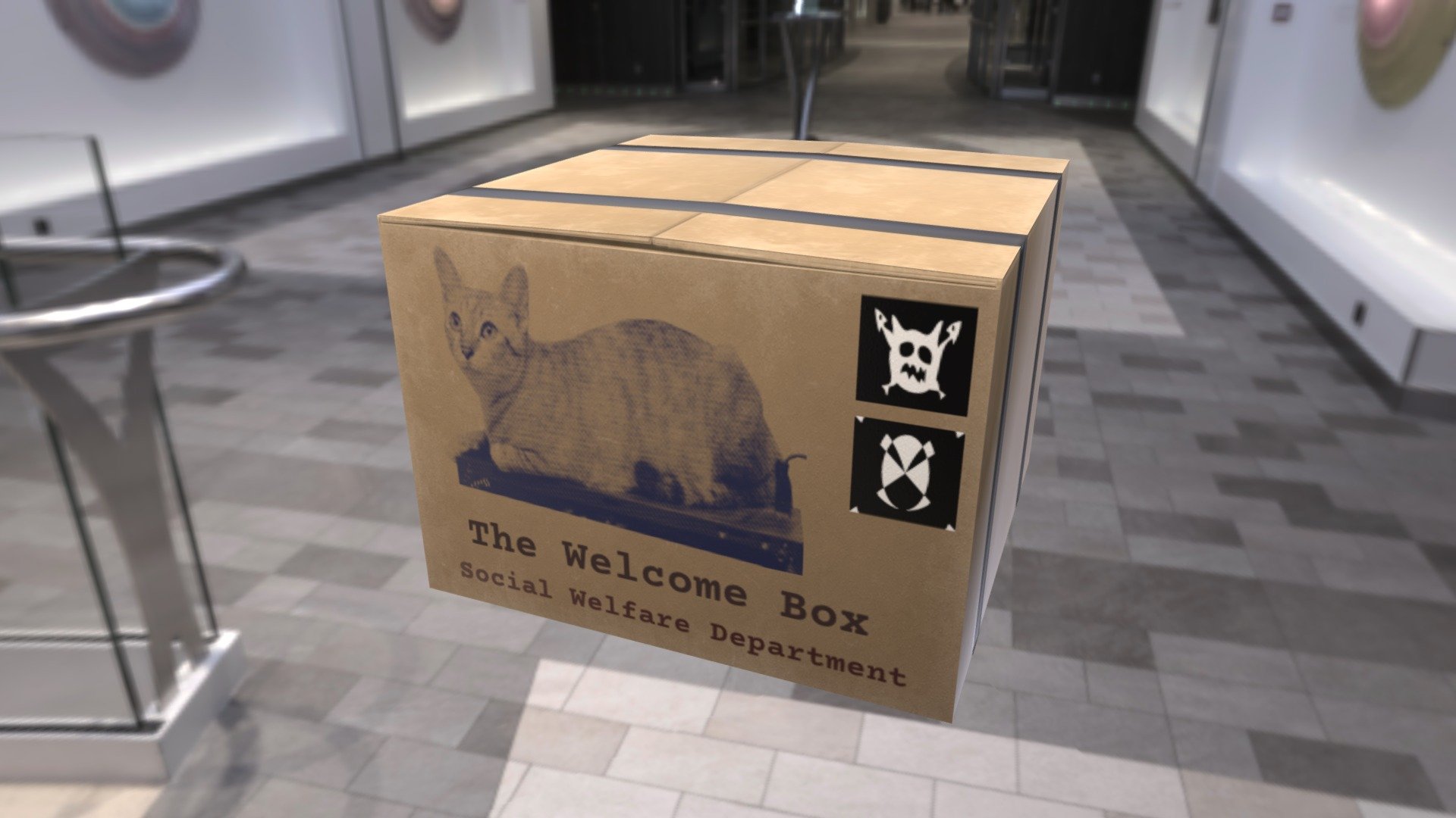 The Welcome Box for Villages™ - 3D model by simonjames247 [840bb73 ...