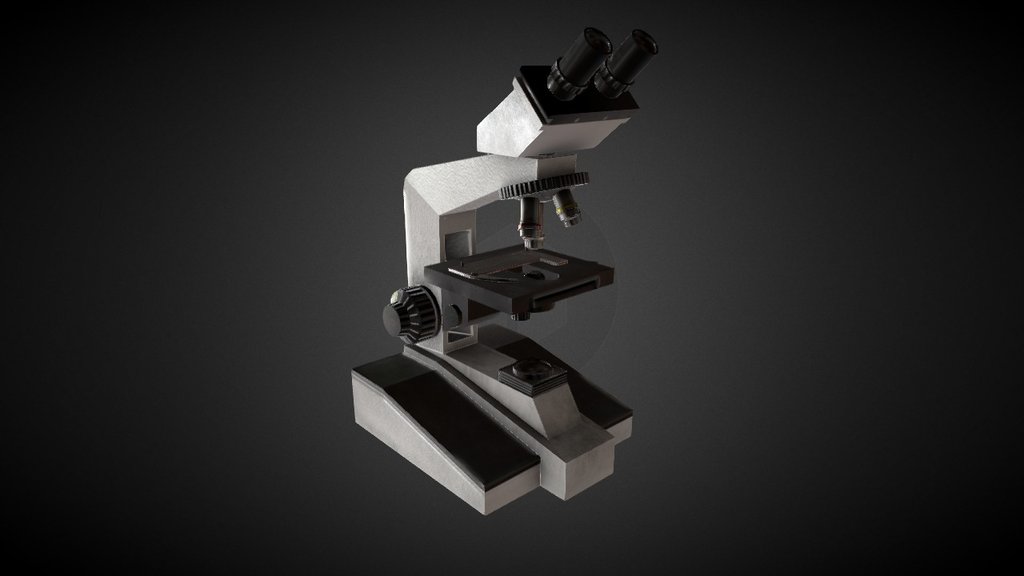 Microscope - 3D model by kopseslaforet [840bf9e] - Sketchfab
