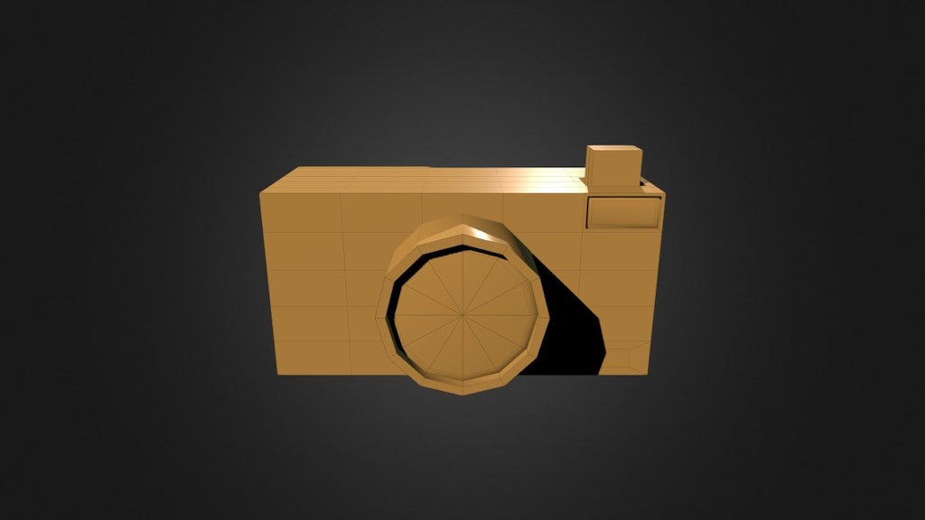 Retro Camera || LowPoly #3 ~ by ARTS FROM LIFE - 3D model by Arts From ...