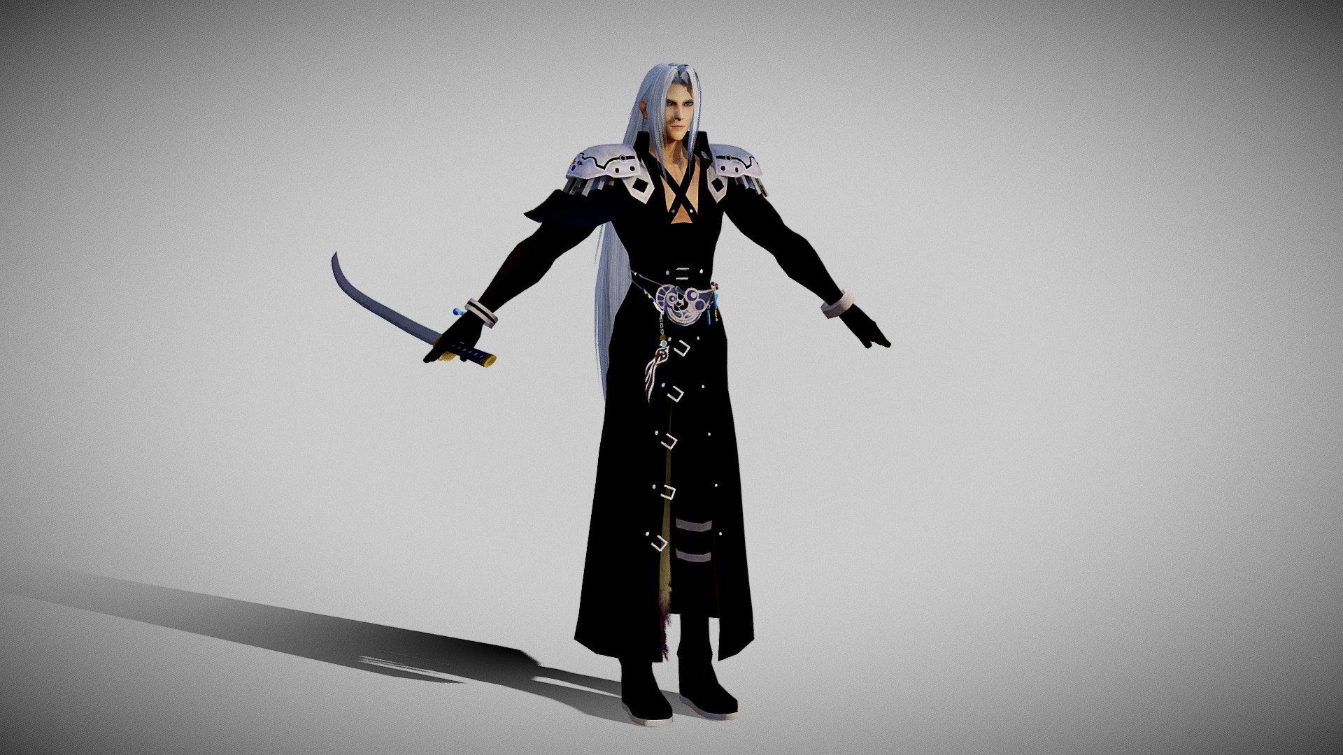 Sephiroth - Download Free 3D model by 雨宮レン (@oscar3dmodel) [840d275 ...