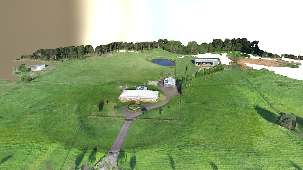 Rural Property 3D Model - 3D model by Sky High Vision (@skyhighvision ...