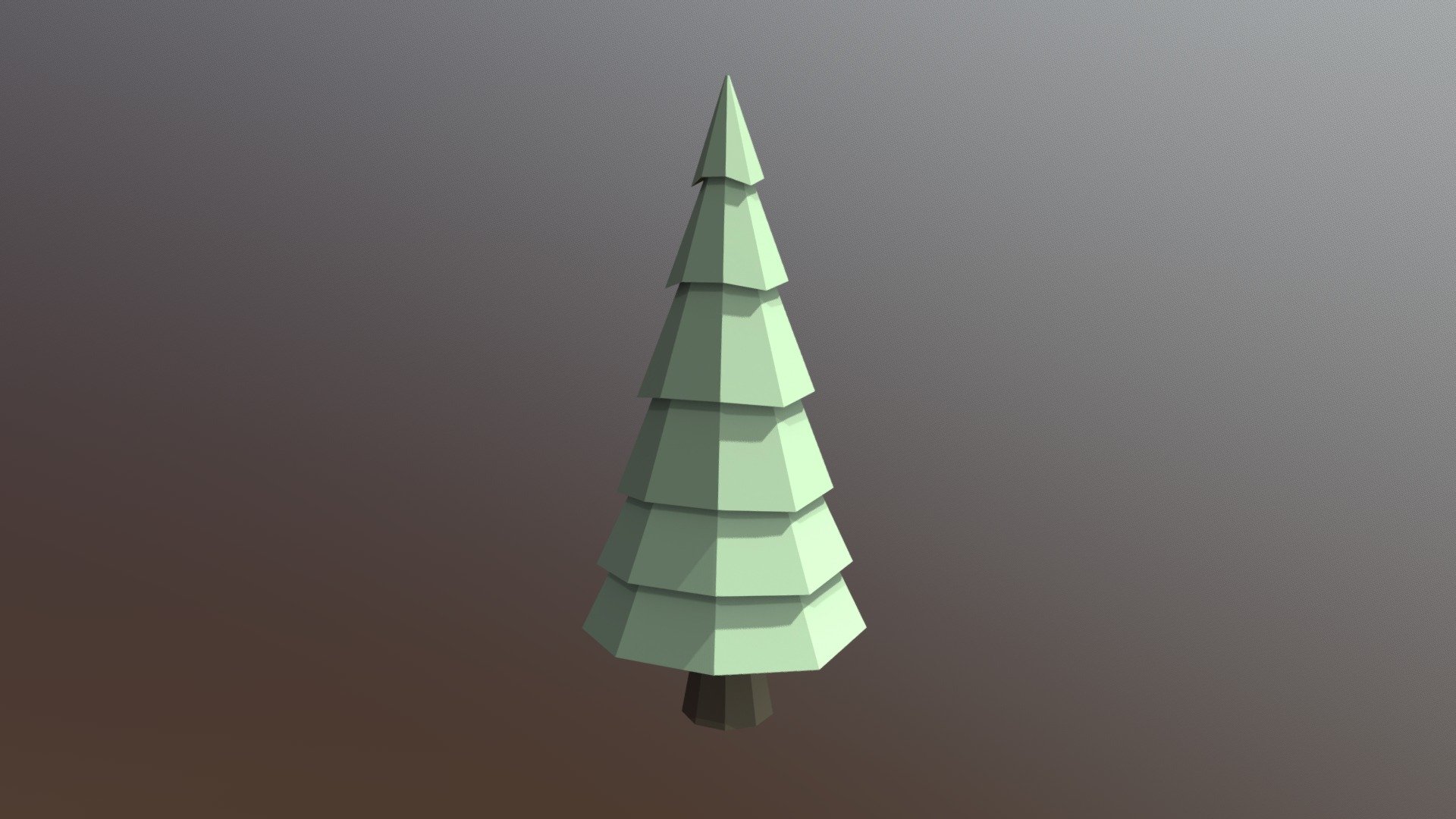 low poly pine tree - 3D model by Saurabh Kumar (@saurabhkumar) [8410a87 ...