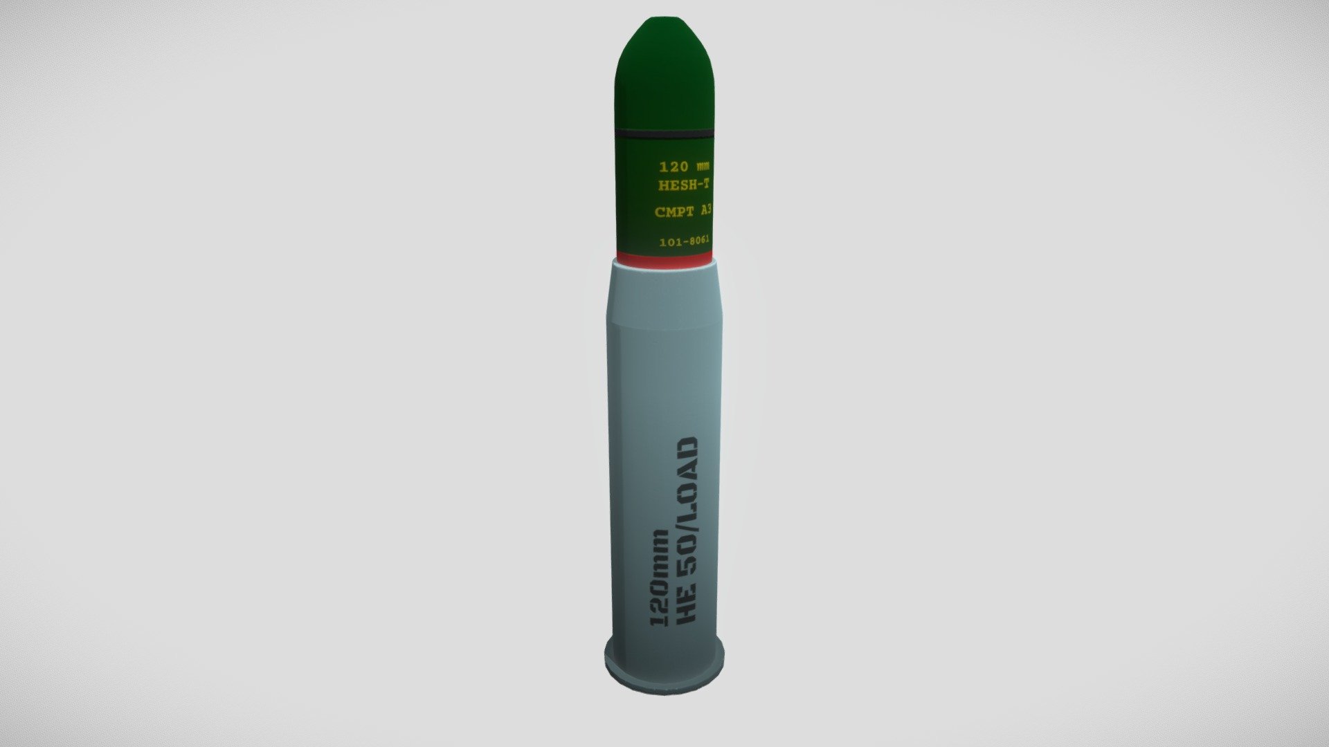 120mm Shell - Download Free 3D model by xephoney [84164b6] - Sketchfab