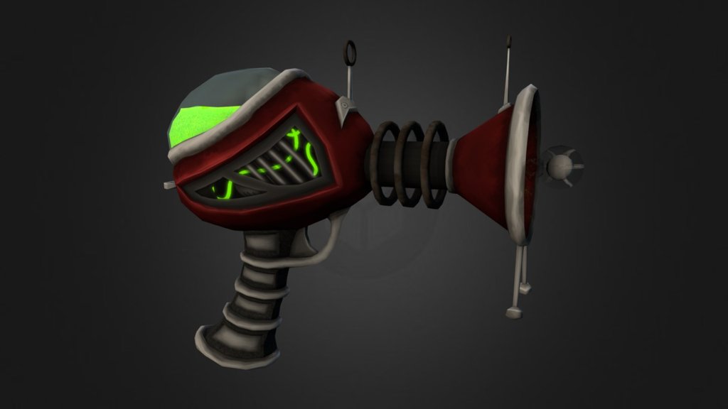 Ray-Blaster A560 - 3D model by mallycat [841b7ac] - Sketchfab
