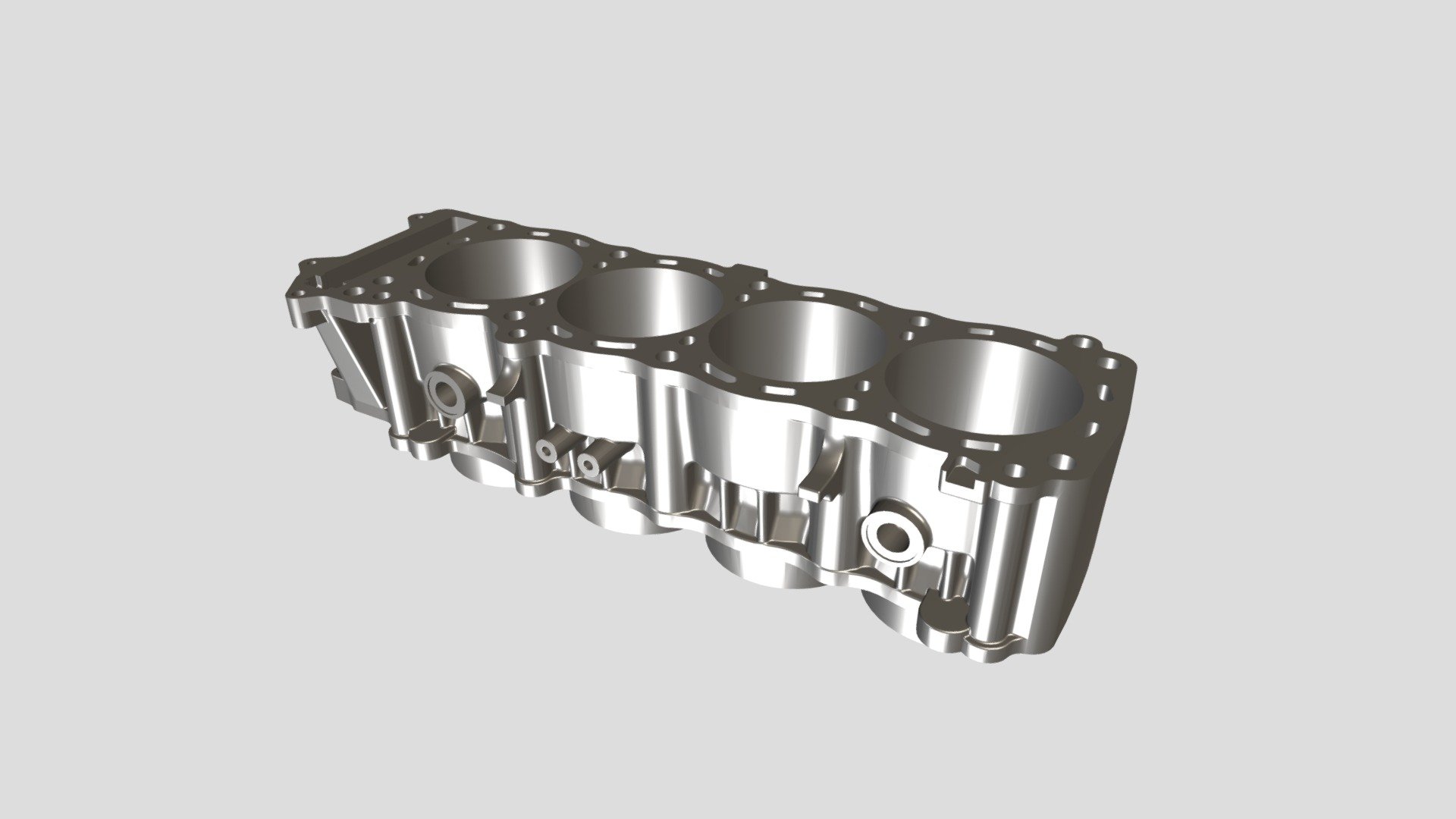 Cylinder Block - 3D model by Ahmads1 [841c3cb] - Sketchfab