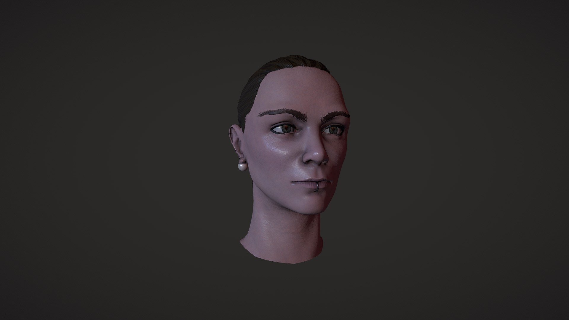 Female Bust - 3D model by Matthew.J.Garcia [841c58a] - Sketchfab