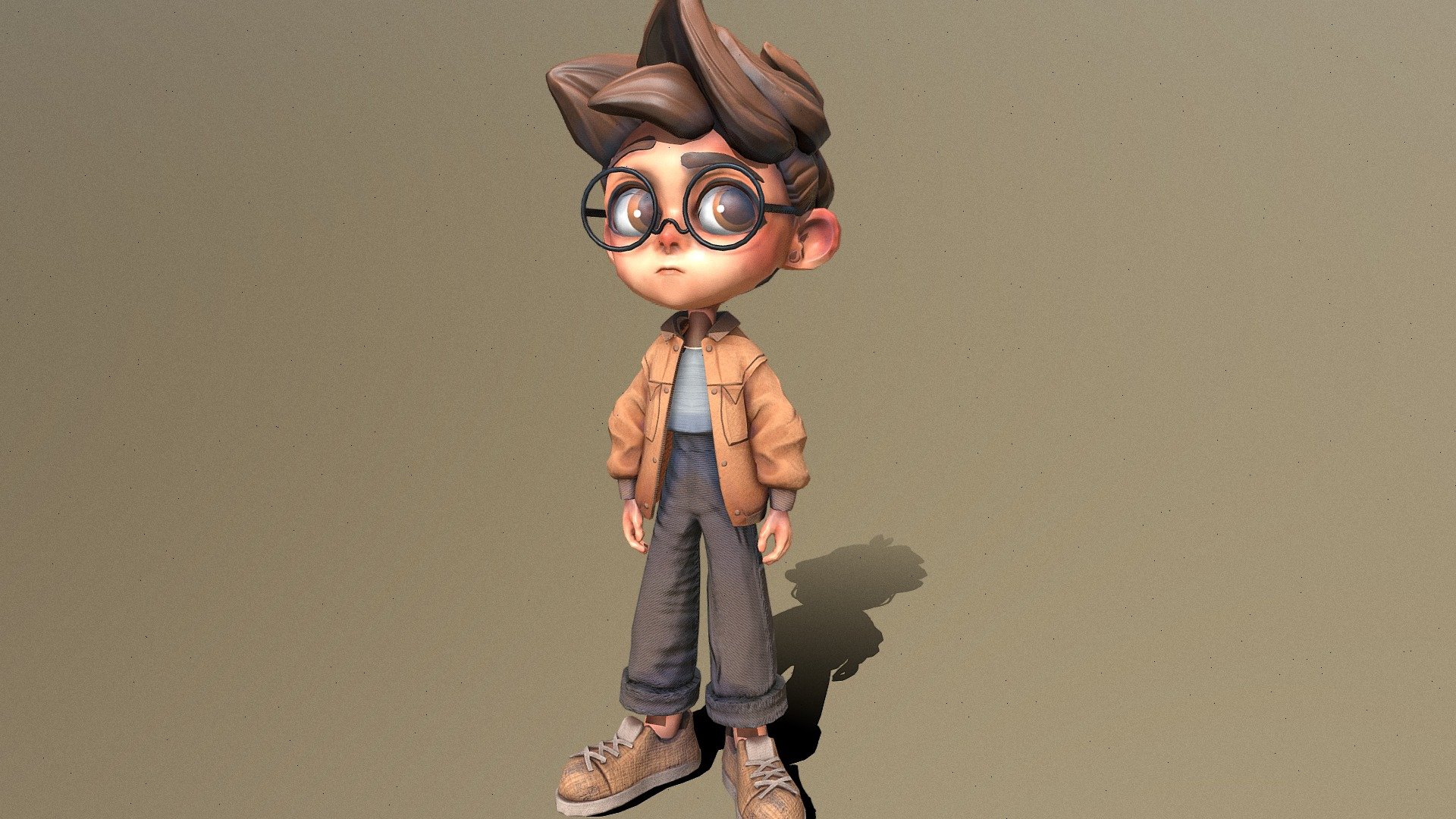 Boy - 3D model by Ramen (@otto520) [841d179] - Sketchfab