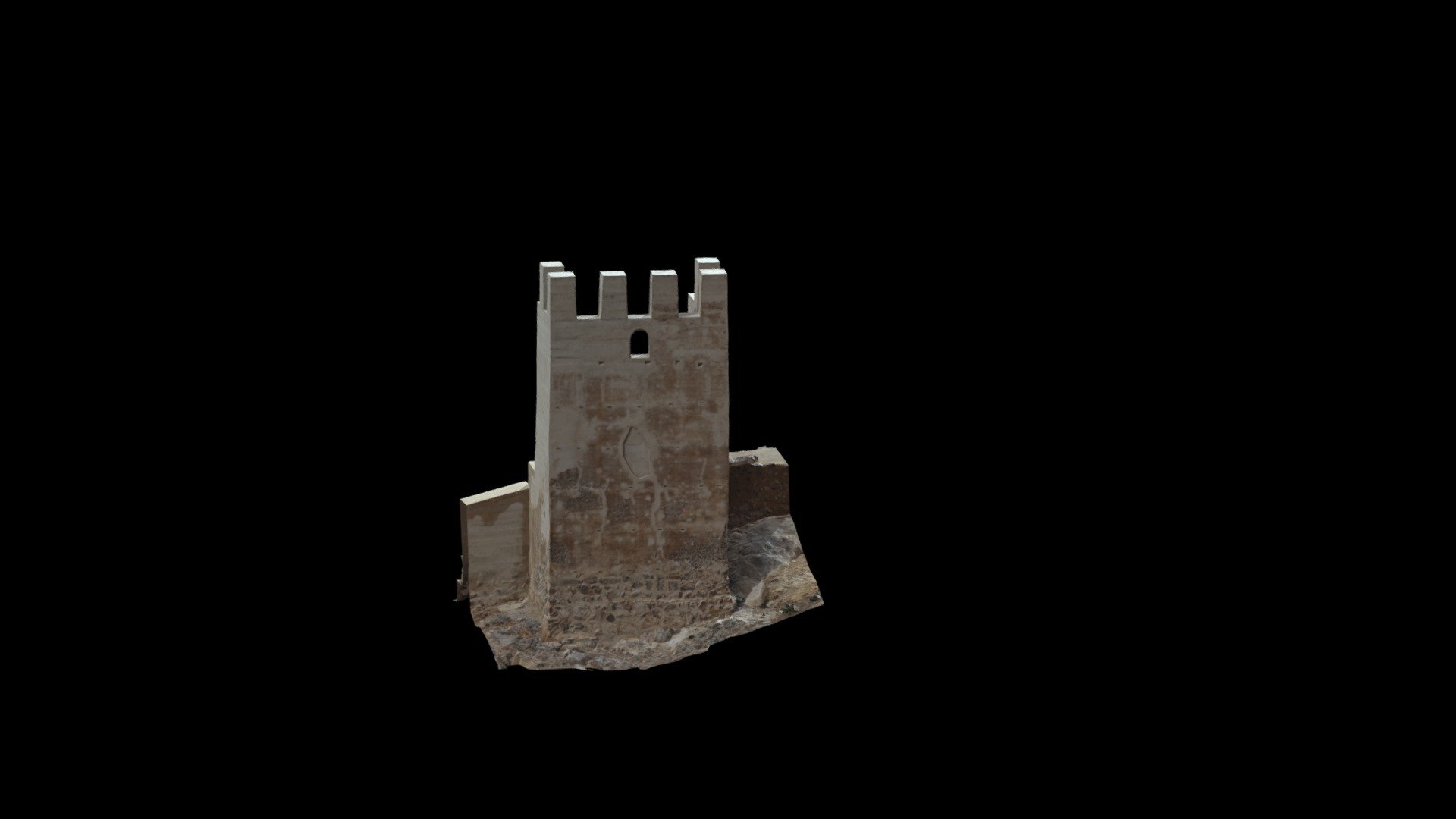Castillo de Orihuela (Restaurado) - 3D model by sea_drinker [841d544 ...
