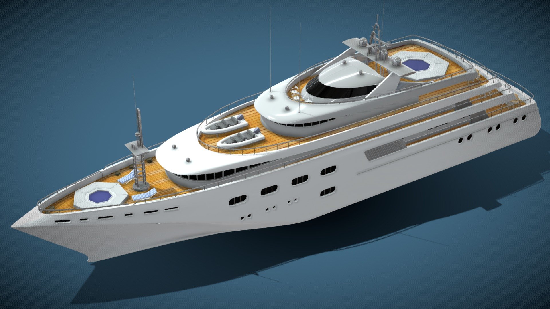 3D Boat 09 - Buy Royalty Free 3D model by Giimann [841e024] - Sketchfab ...