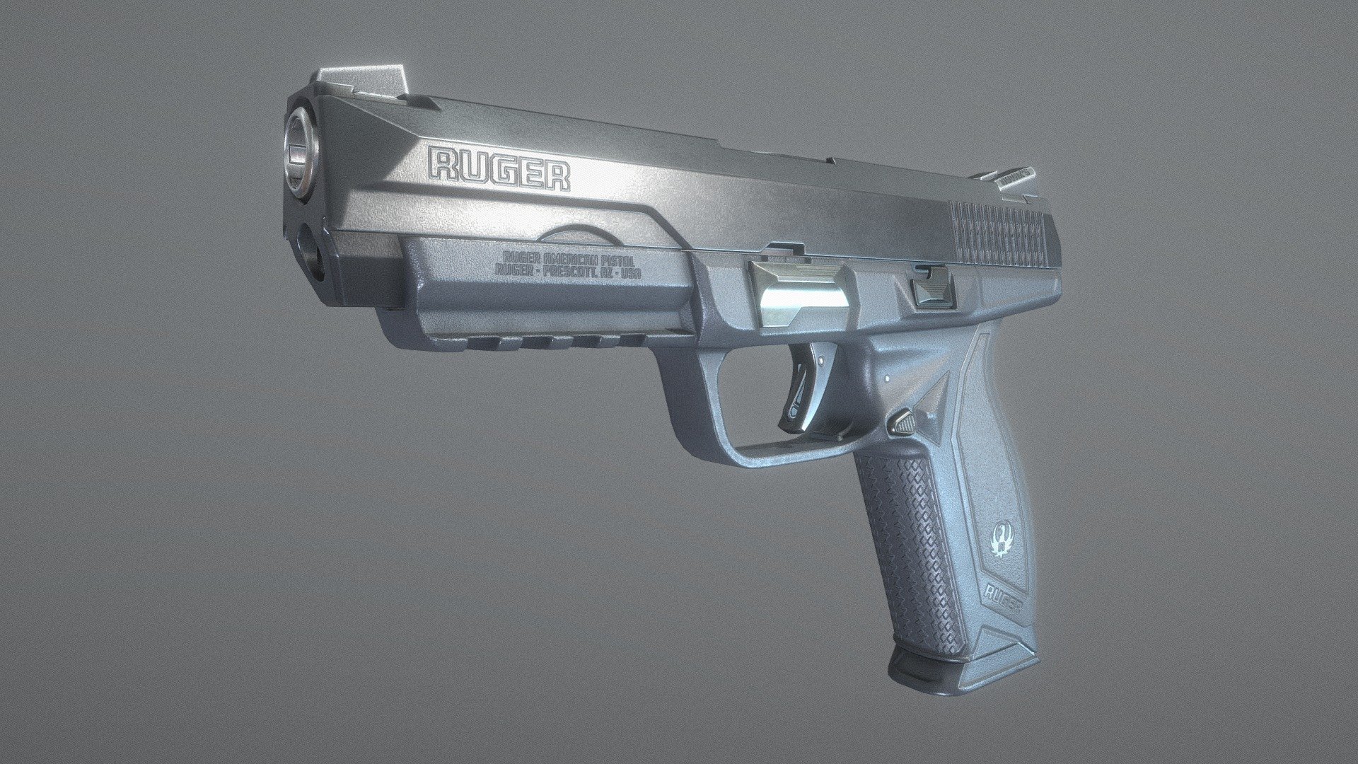 Ruger American Pistol Duty 45 acp - 3D model by ryosenka [841f116 ...