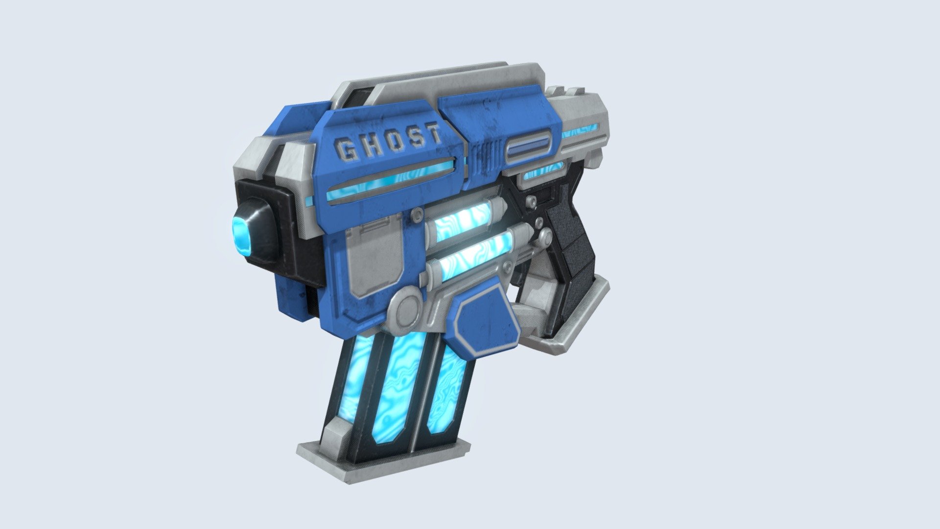 Ghost Pistol LP - 3D model by medium.vj [841f11e] - Sketchfab