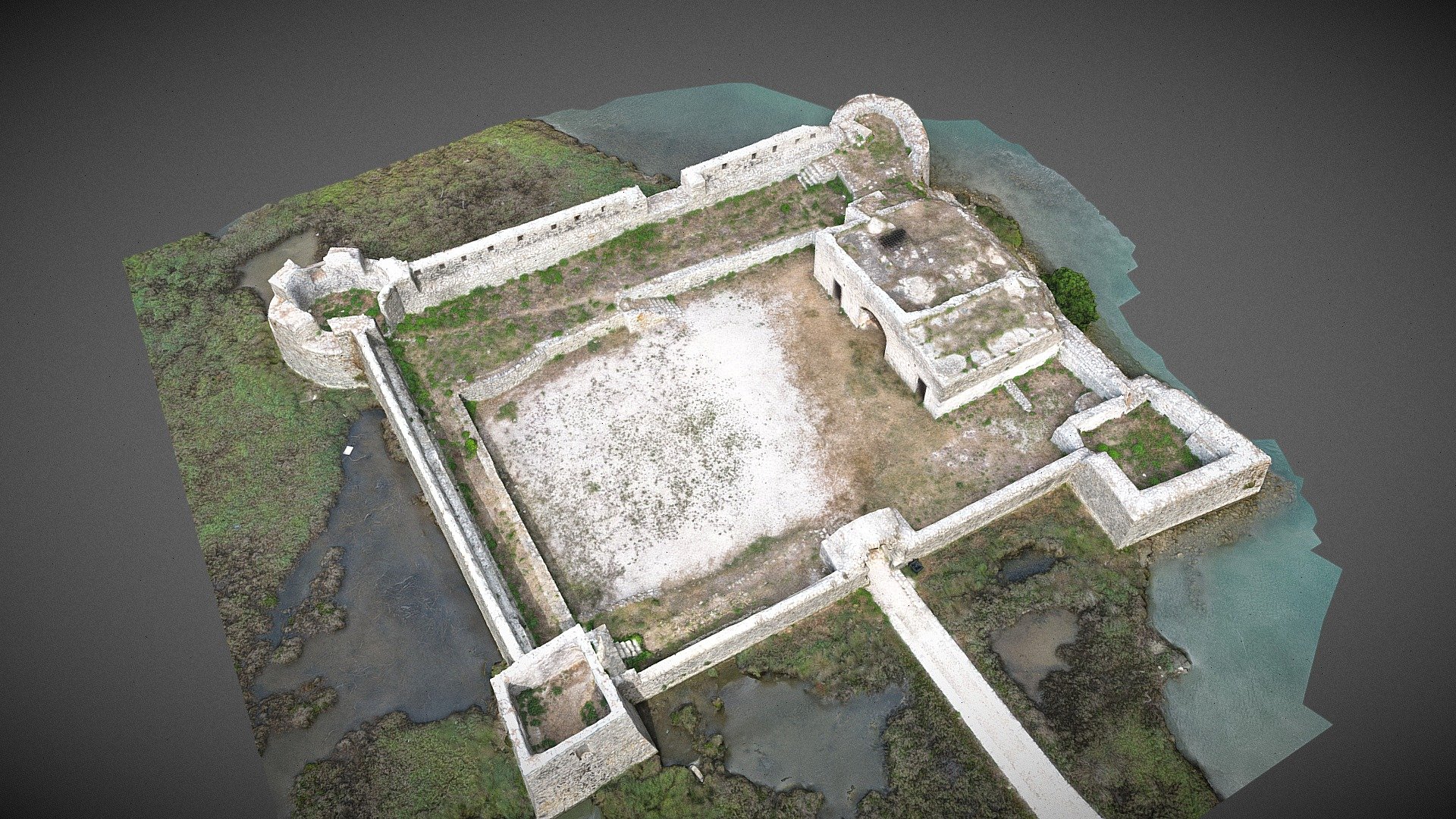 Ali Pasha's Castle - 3D model by Heritage Innovation (@heritage ...