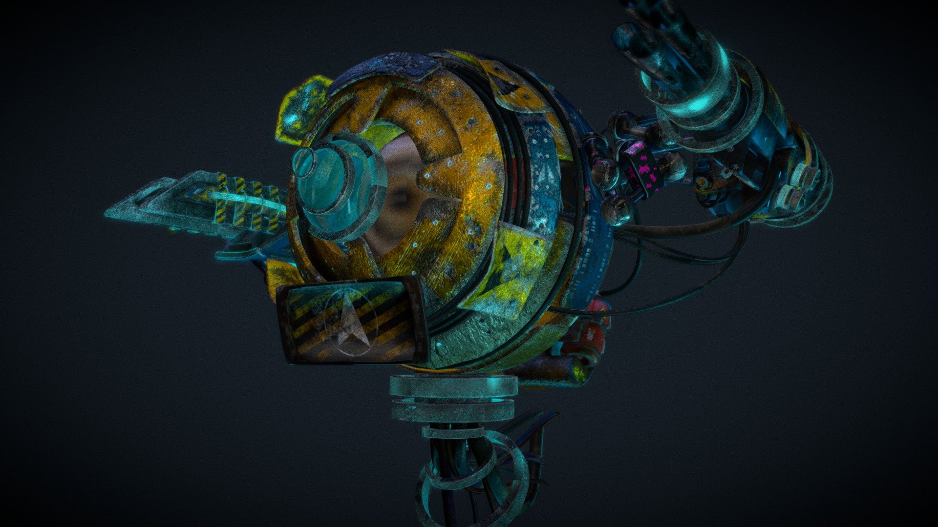 RoboEye - 3D model by Pavel.Tejeda.Kardenas [8420f8e] - Sketchfab