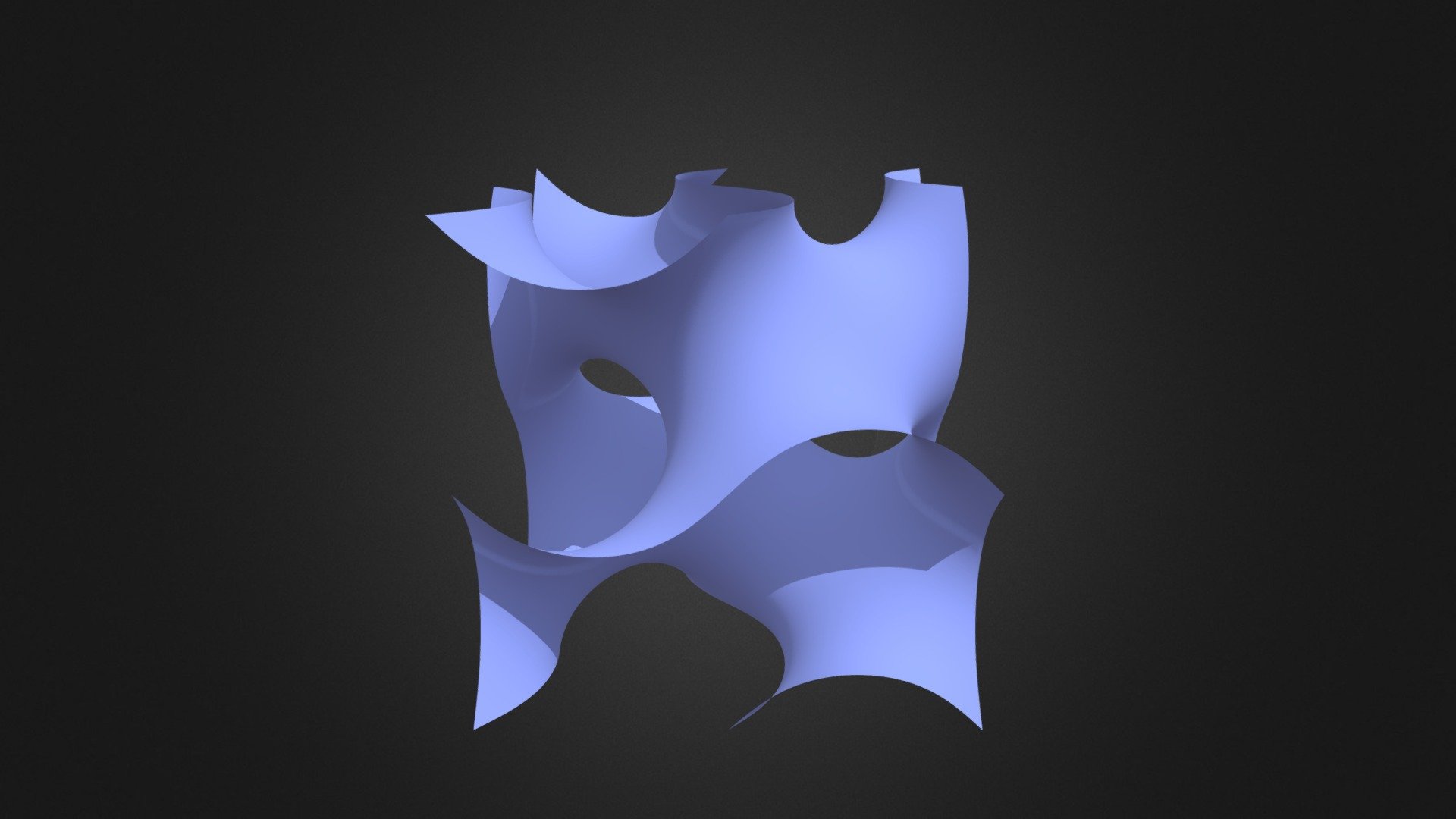 Gyroid - 3D model by Lithuania54 [84214a9] - Sketchfab