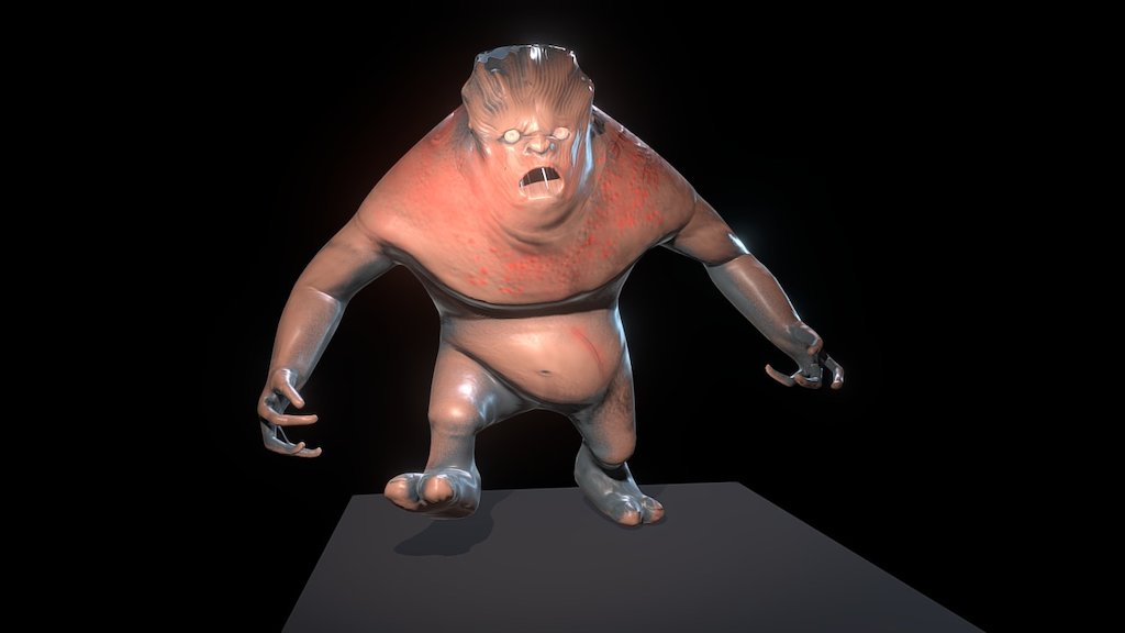 Troll angry - 3D model by adamnsexyname (Pieter) (@adamnsexyname ...