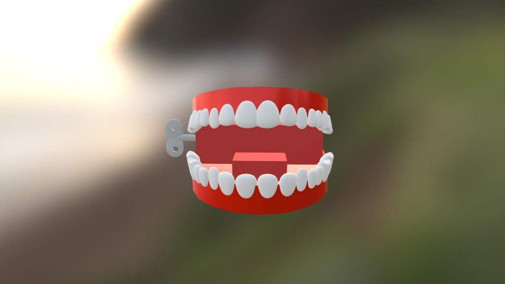 Chattering Teeth - 3D model by Kenny Rafael (@krafael) [8422cff ...
