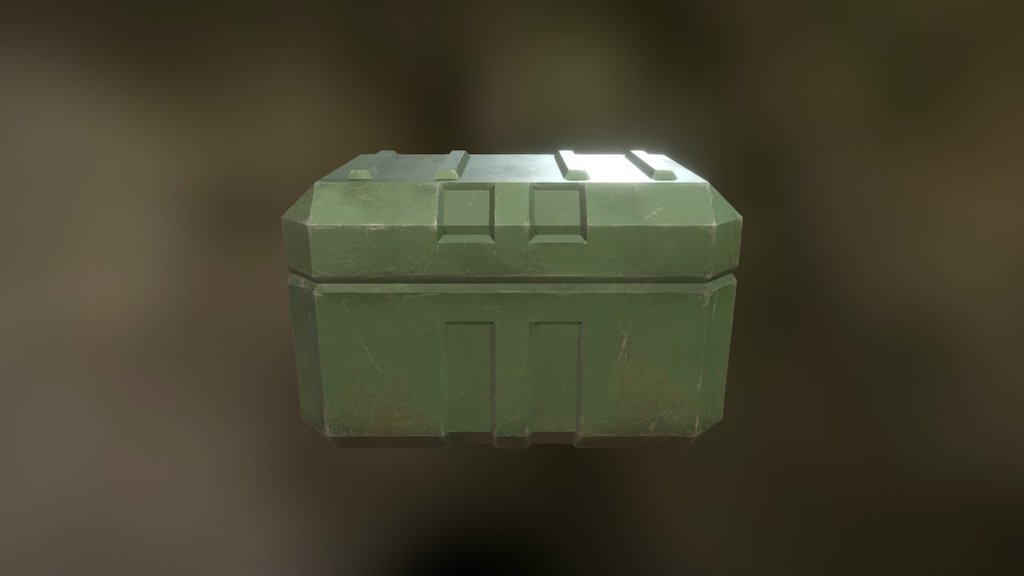 Weapons Crate - 3D model by joodoo [8423e2f] - Sketchfab
